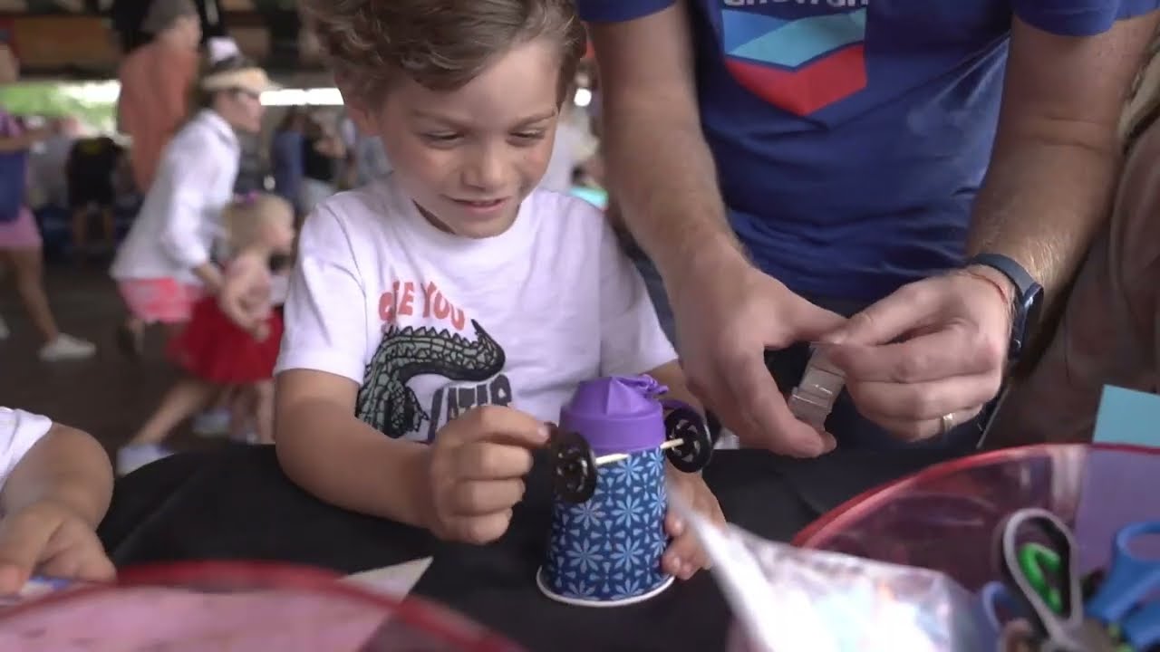 STEM NOLA at French Quarter Fest 2022 in the Chevron STEM Zone - YouTube