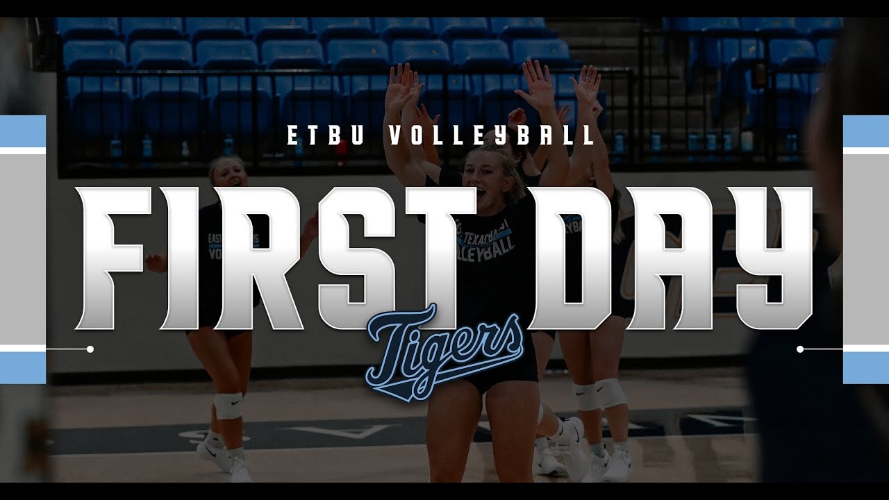 @ETBU_Volleyball | 2022 First Day - YouTube