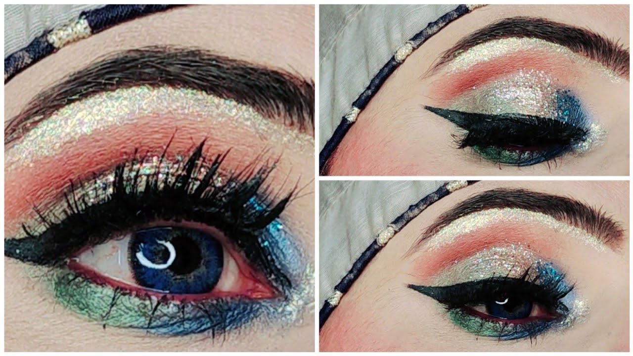 2024 new viral eyes makeup tutorial| bridal eyemakeup tutorial step by ...