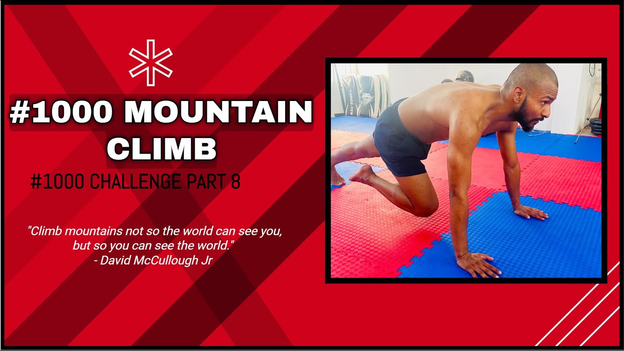 Conquer Your Fitness Goals with this 1000 Mountain Climb challenge ...