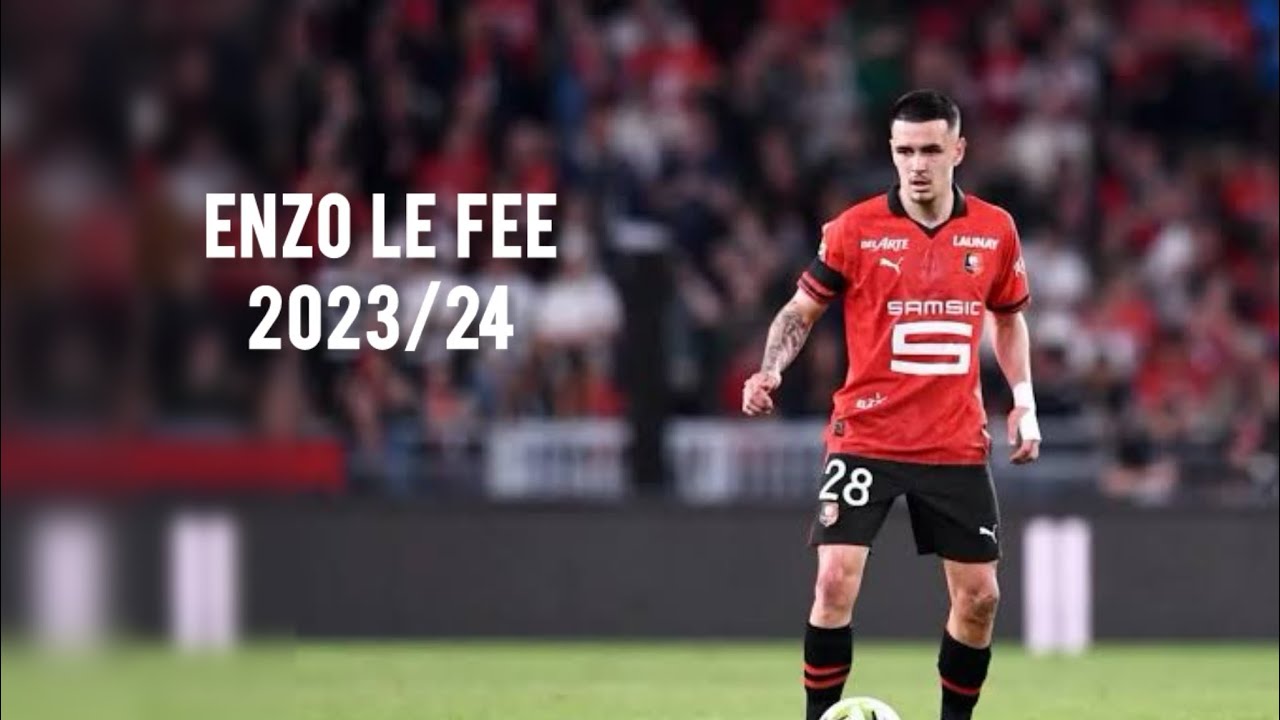 Enzo Le Fee - Welcome to AS Roma 🟠🔴•Best Skills•Goals•Assists• 2023/24 ...