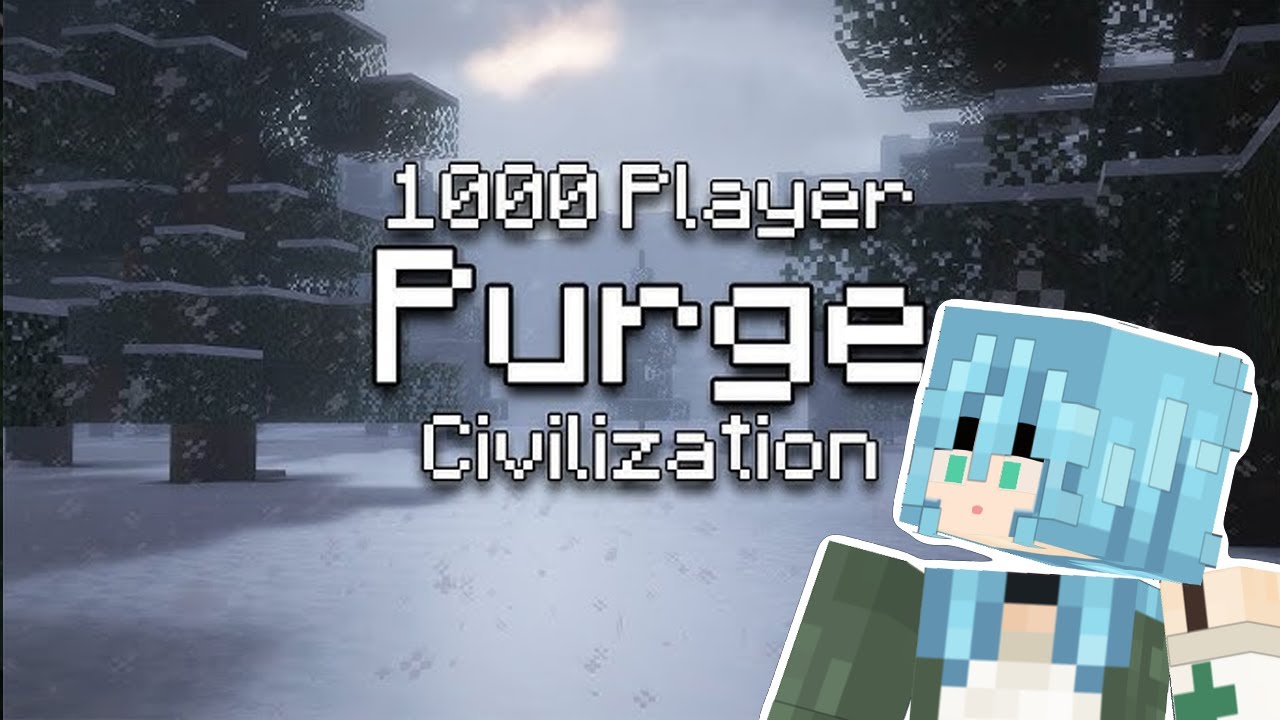 Ish's 1000 Player Minecraft Civilization - Purge - Day 2 - YouTube