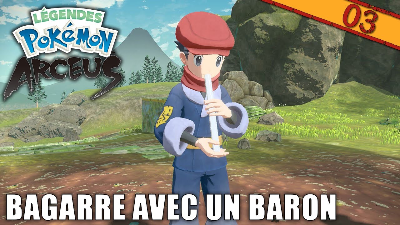 BAGARRE AVEC UN BARON | POKEMON LEGEND ARCEUS - épisode 3 - YouTube