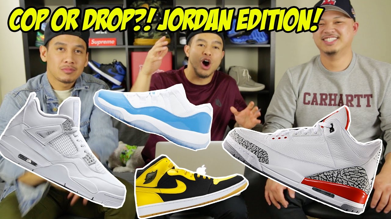 HYPETALK: UPCOMING JORDAN RELEASES! COP OR DROP?! - YouTube