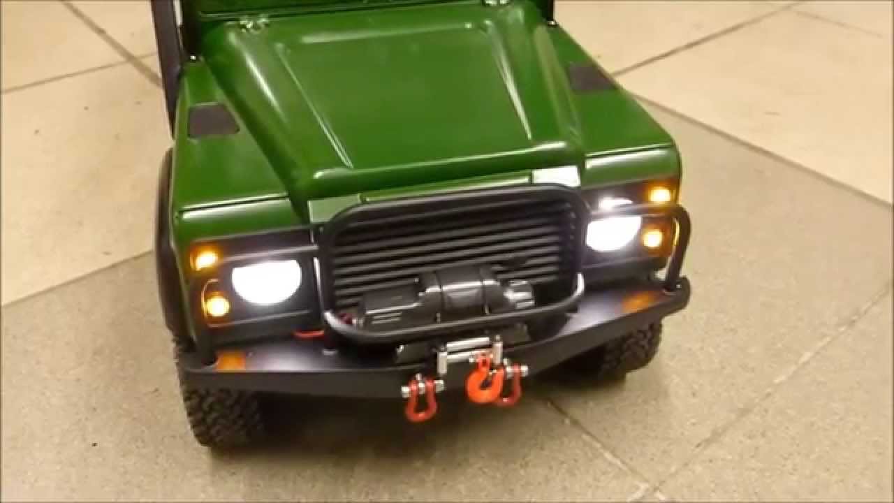RC Land Rover Defender CTI light switch | CTI Lichtmodul - YouTube