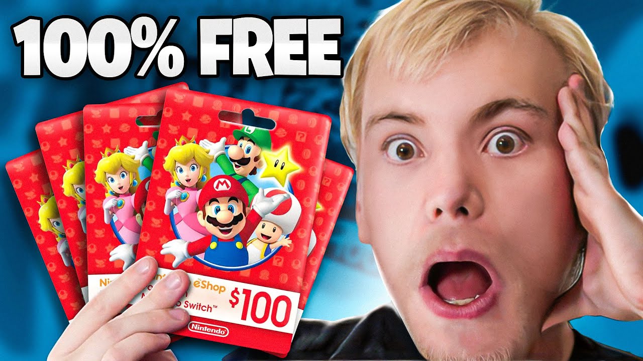 *NEW* How To Get FREE Nintendo eShop Gift Card Codes in 2025 (No Human ...