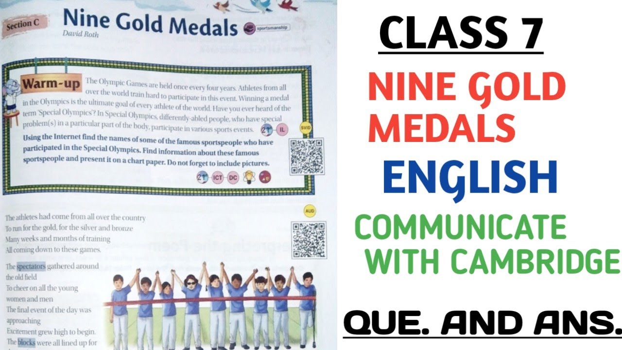 Class 7 | NINE GOLD MEDALS | Communicate with Cambridge| Q. & A ...