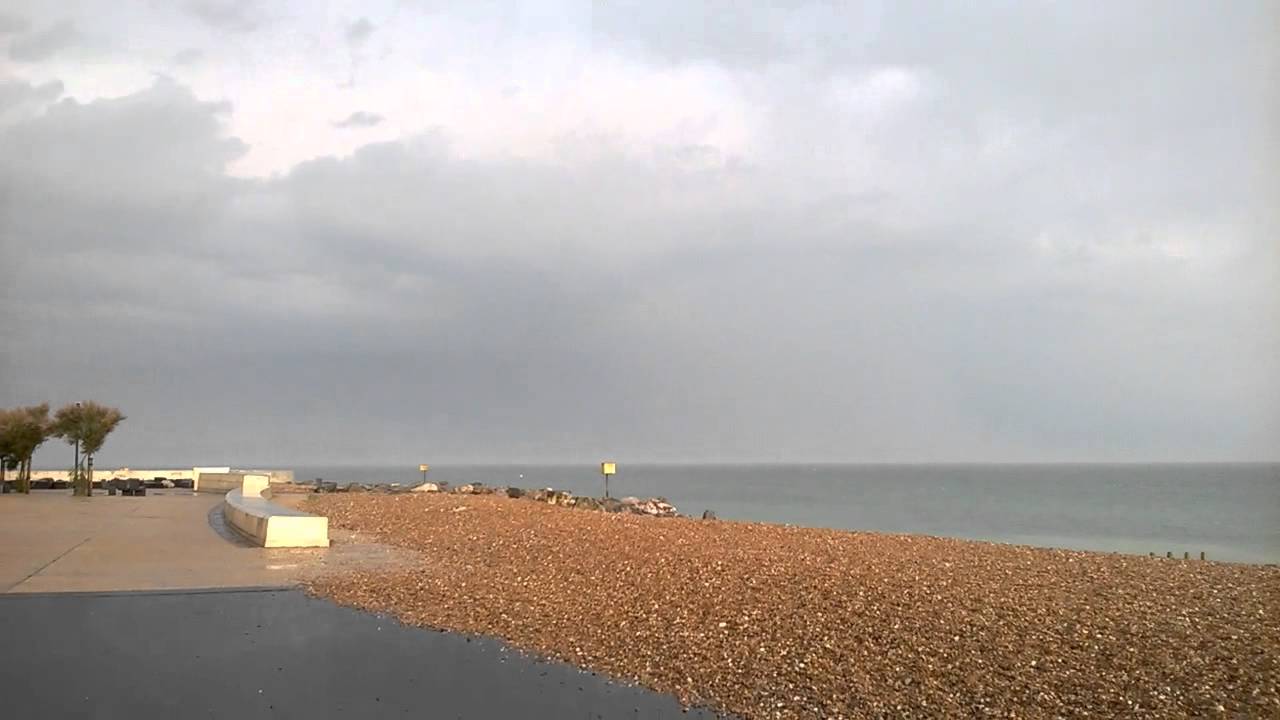 Lighting from Worthing Splash Point - YouTube