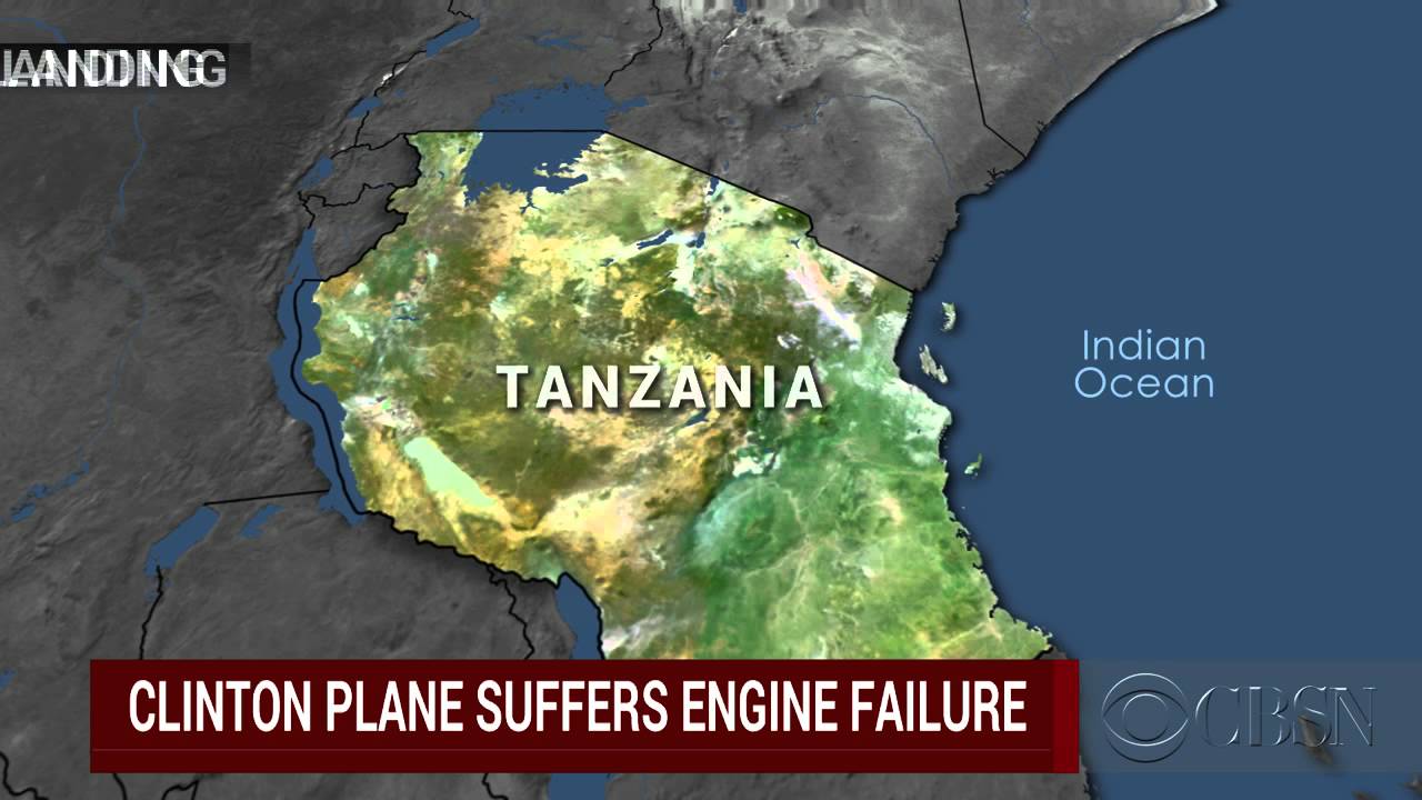 Bill Clinton's plane makes unscheduled landing - YouTube