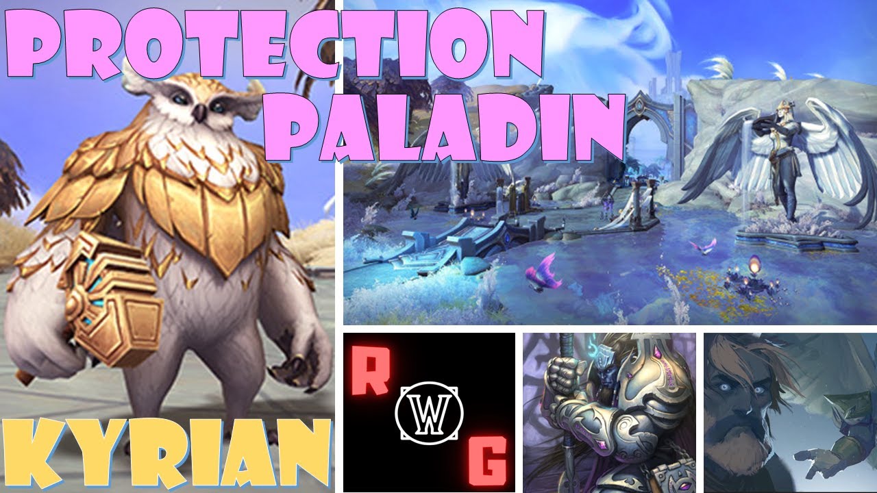 Kyrian - Protection Paladin Shadowlands Beta - YouTube