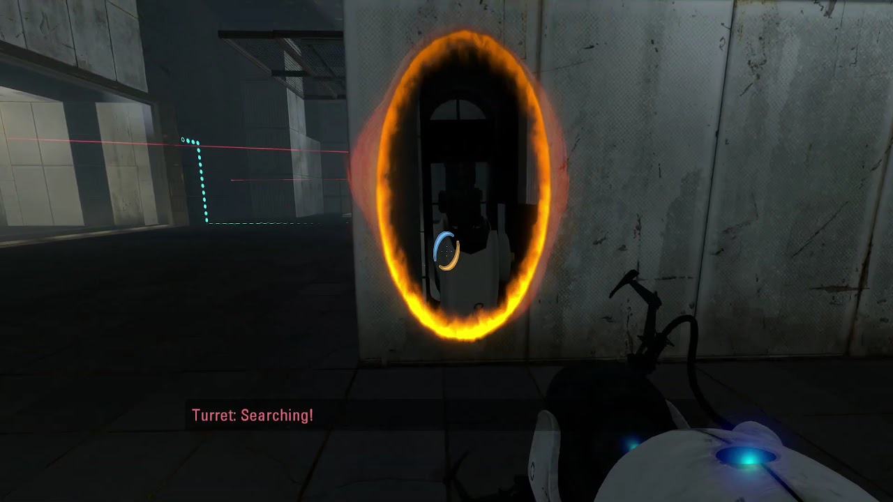Portal 2 Glitch - Portal Through Aerial Faith Plate - YouTube
