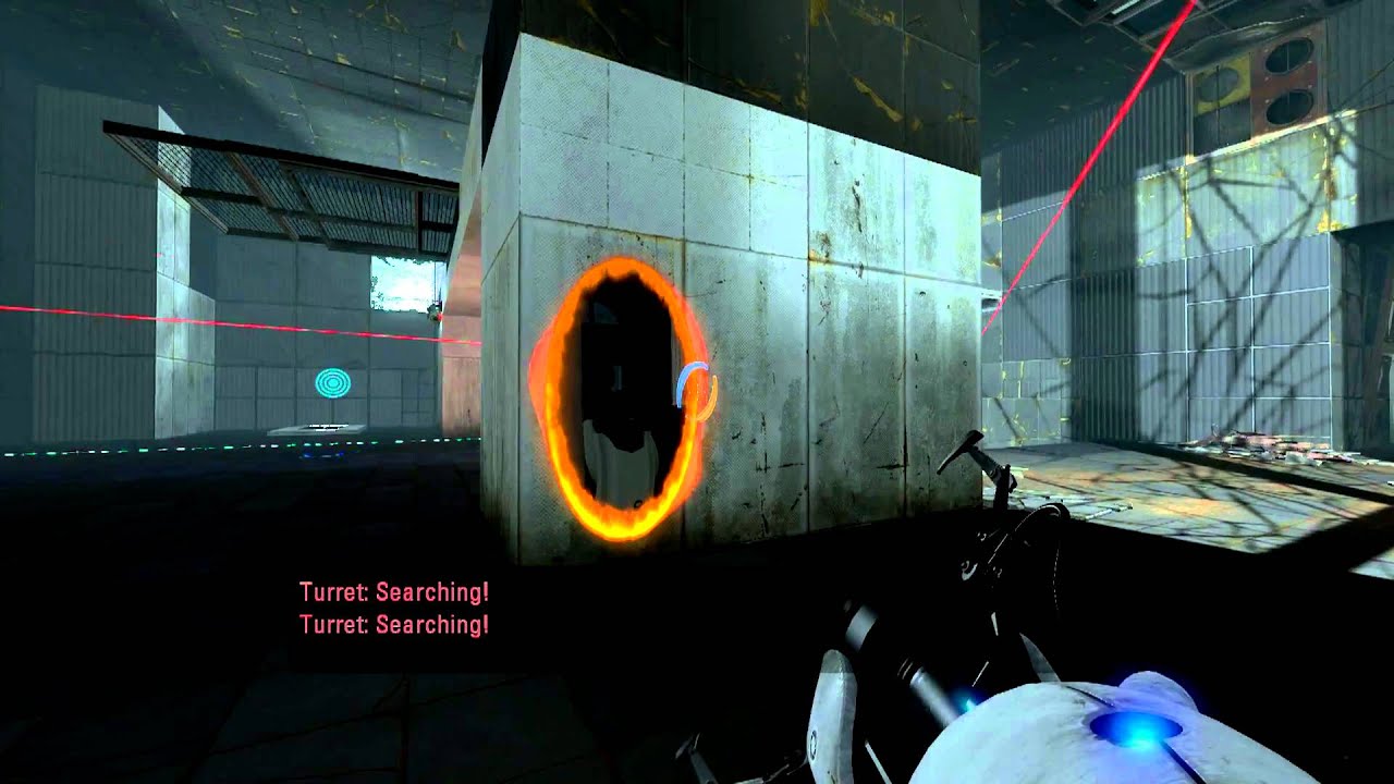 Portal 2 Glitch - Portal Through Aerial Faith Plate - YouTube