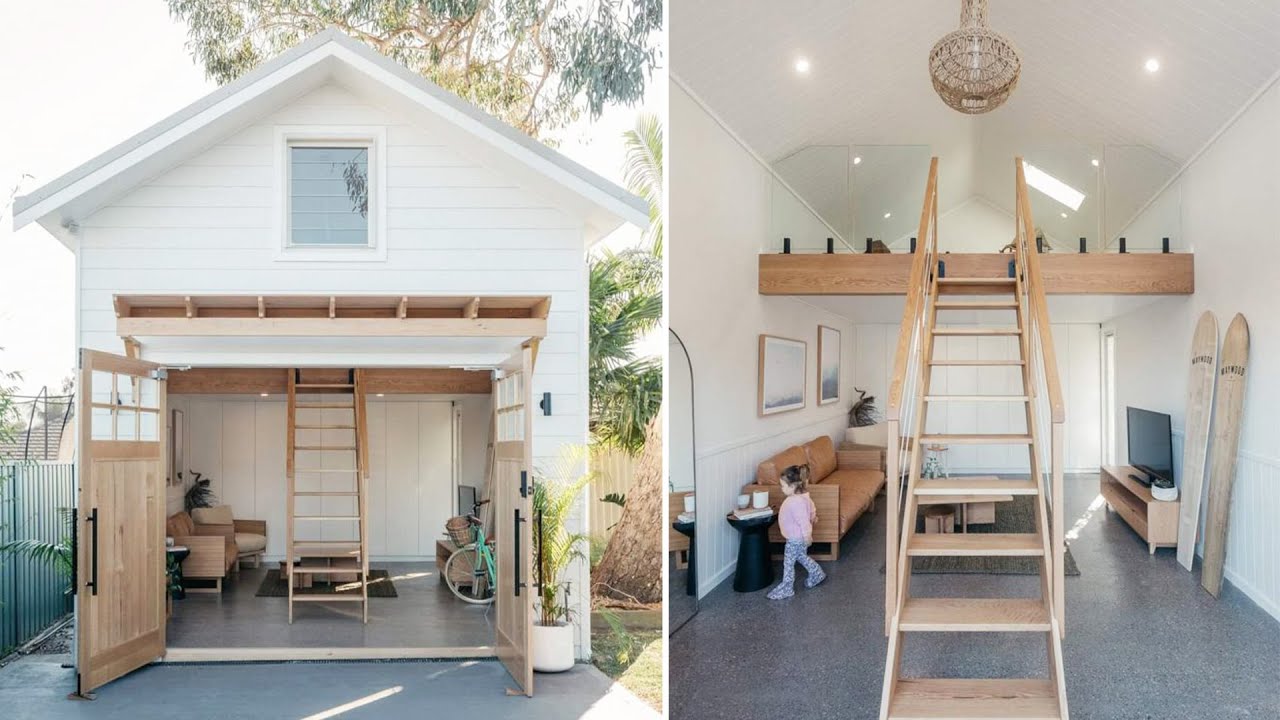 Amazing Compact Minimal Style House with High Ceiling - YouTube