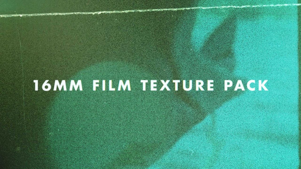4K 16mm Film Texture Pack for Video and Design - YouTube
