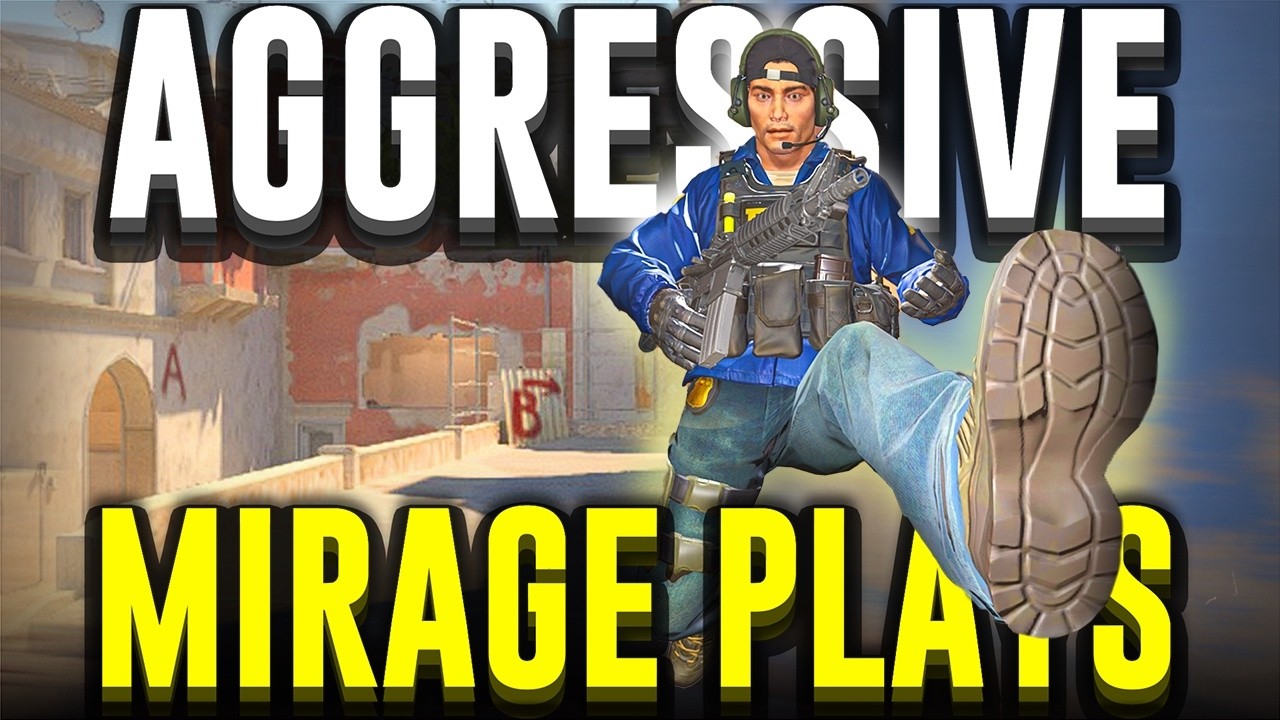 Solo Carry Mirage CT Side (CS2) - YouTube