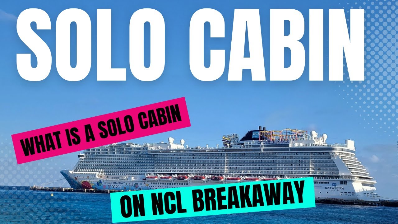 Solo Cabin and lounge on Norwegian Breakaway for solo cruisers - YouTube