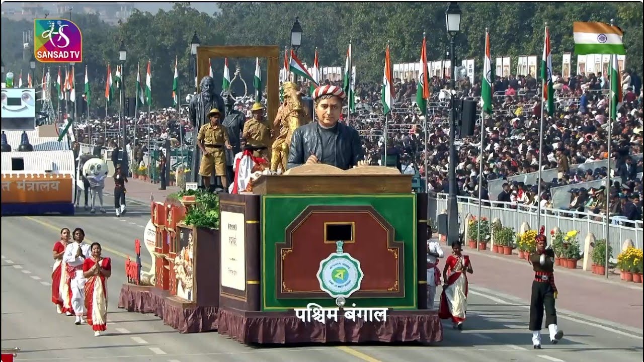 West Bengal Tableau | Republic Day Parade 2026 | 26 January, 2026 - YouTube