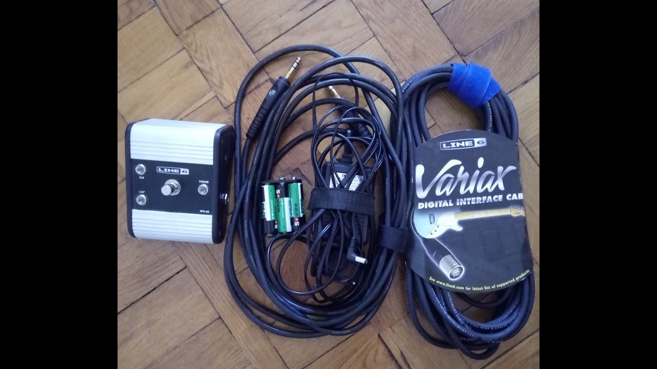 Line6. Variax digital interface cable или подключение гитар Variax к ...