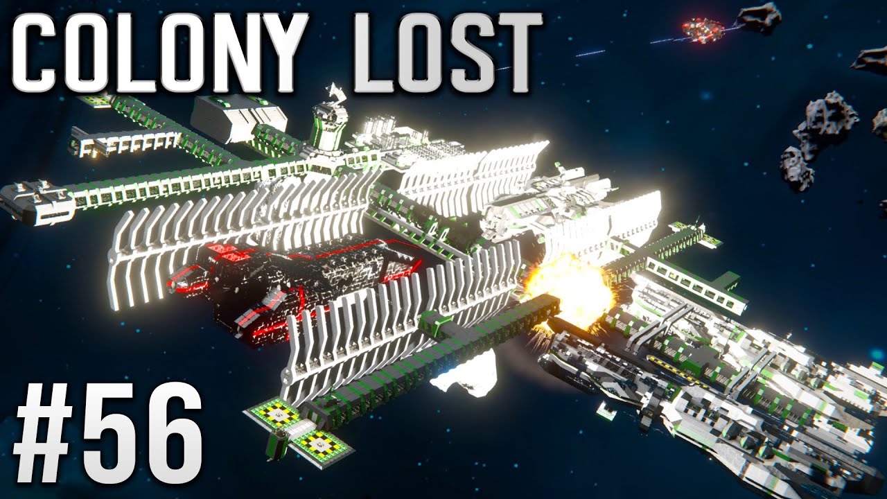 Space Engineers - Colony LOST! - Ep #56 - Shipyard ATTACK! - YouTube
