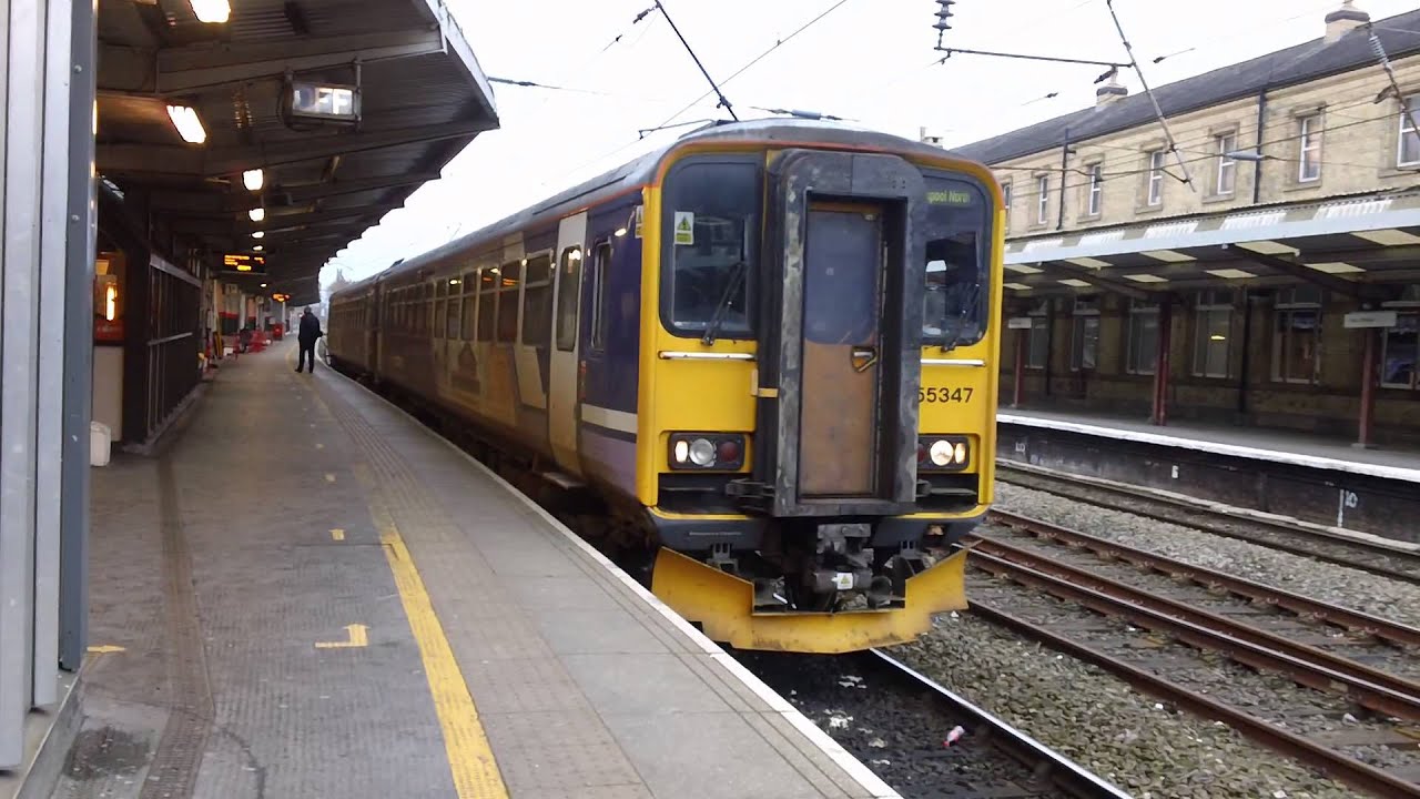 *RARE* Class 155 at Preston - YouTube