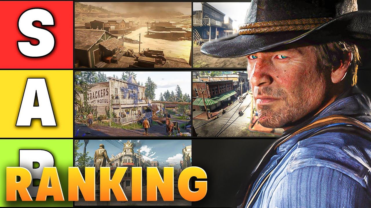 Ranking Every Town In Red Dead Redemption 2... - YouTube