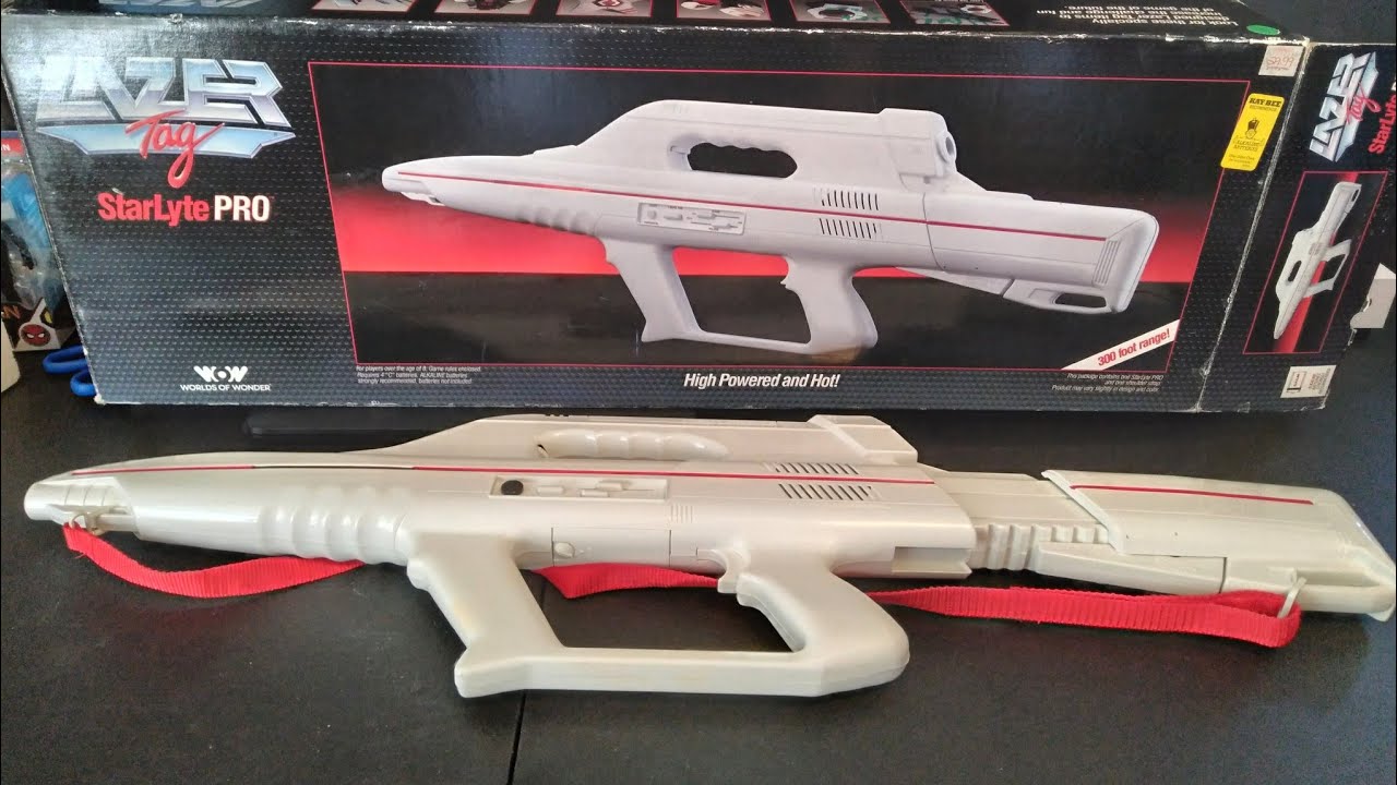 Lazer Tag Starlyte Pro Rifle - YouTube