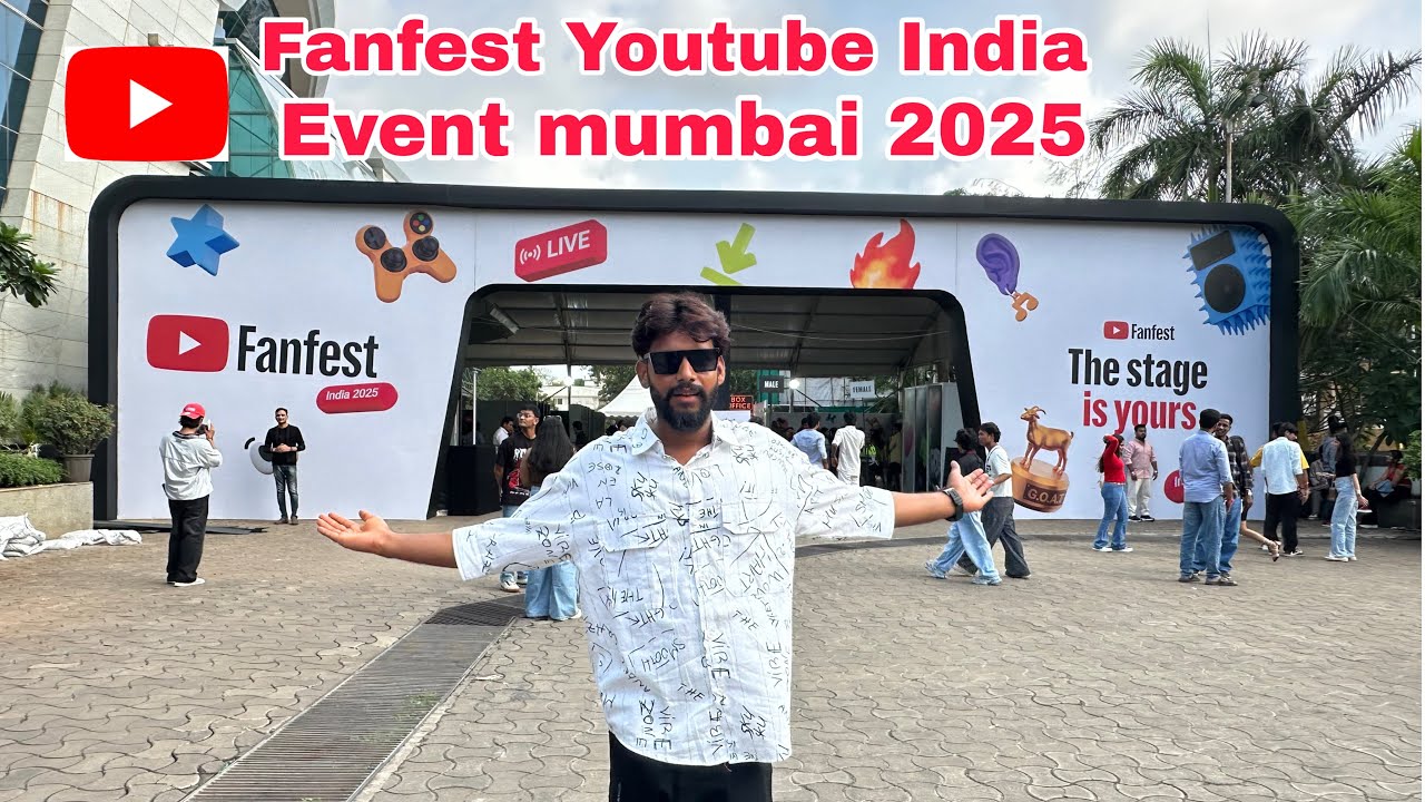 Fanfest Youtube India Event Mumbai 2025 - YouTube