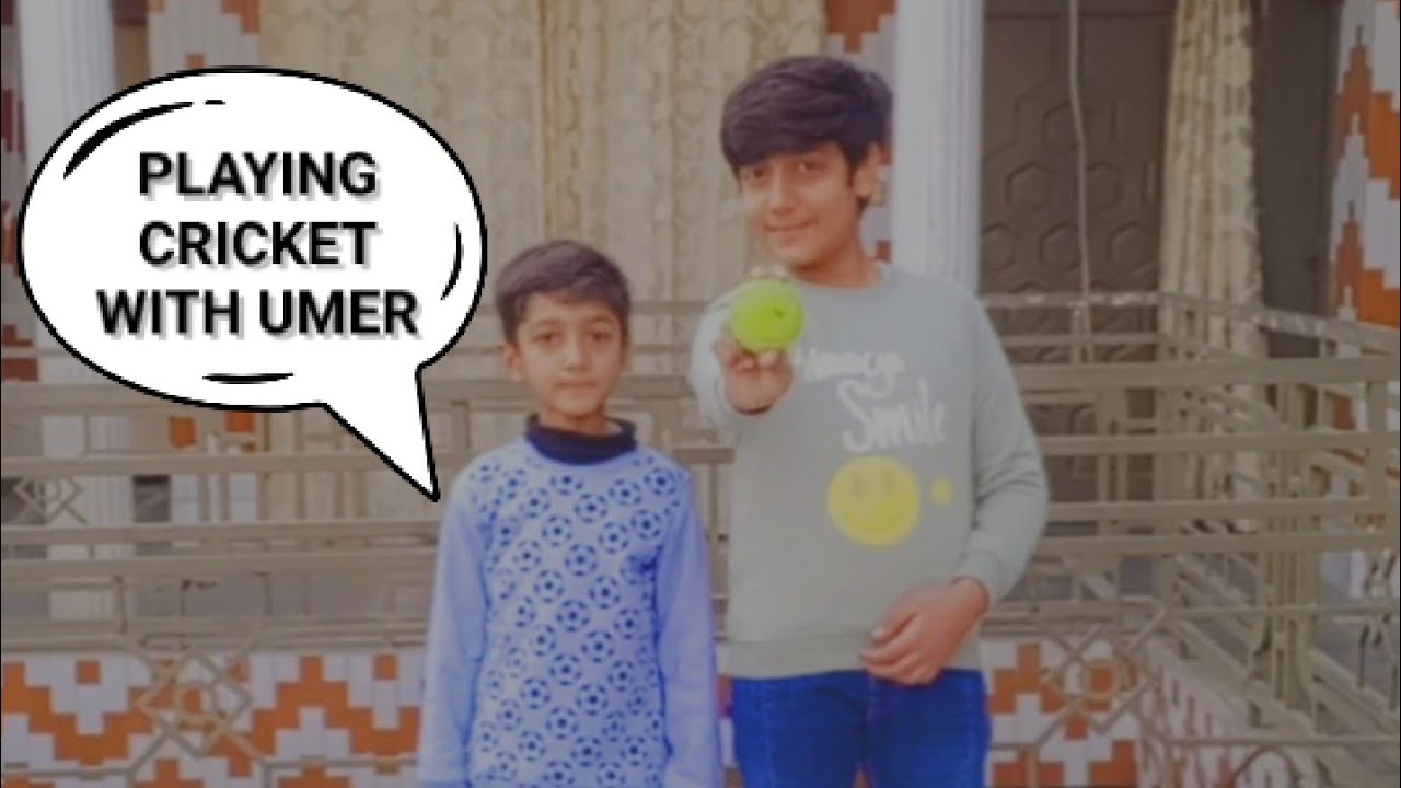 Playing Cricket With Umer#mahad#mahad army - YouTube