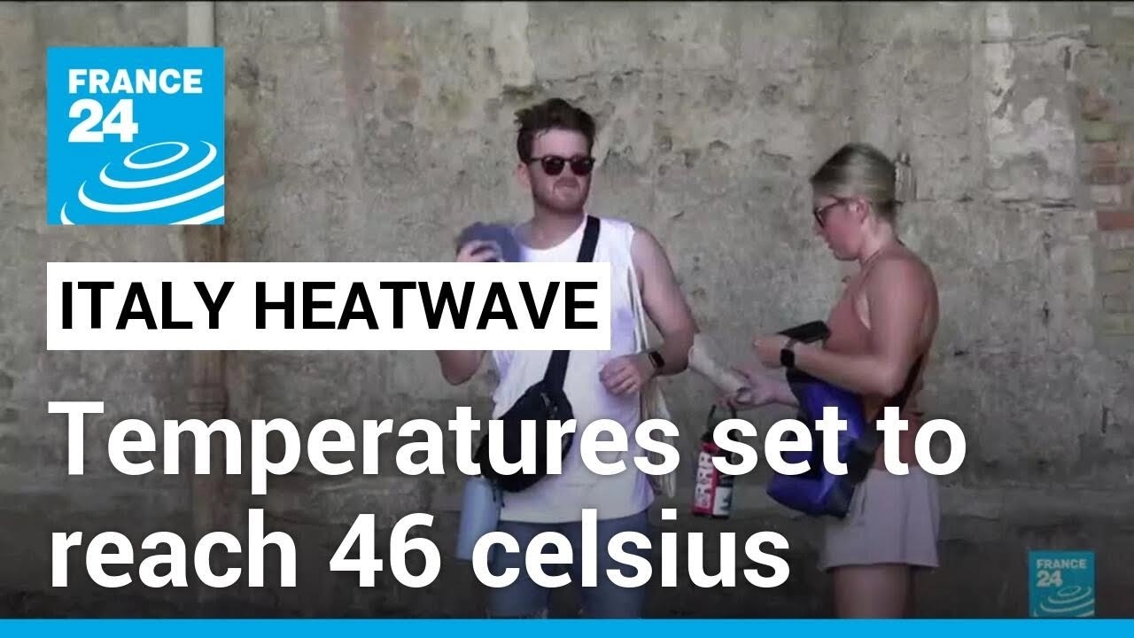 Italy heatwave: 23 cities on red alert, temperatures set to reach 46 ...