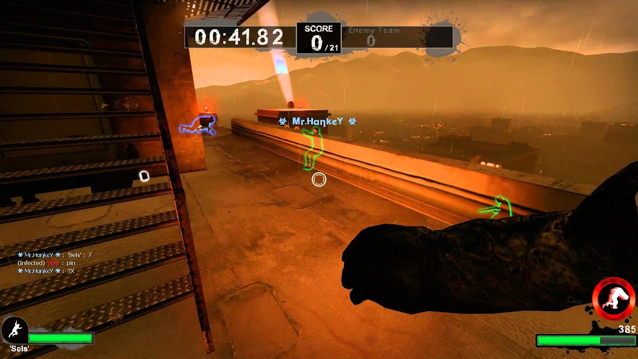 Left 4 Dead 2 - Rooftop charge - YouTube