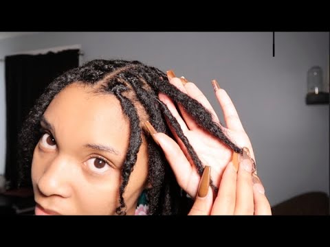 LOC RETWIST + LOC CLOSE UP | Lumpy and Bumpy Locs! - YouTube