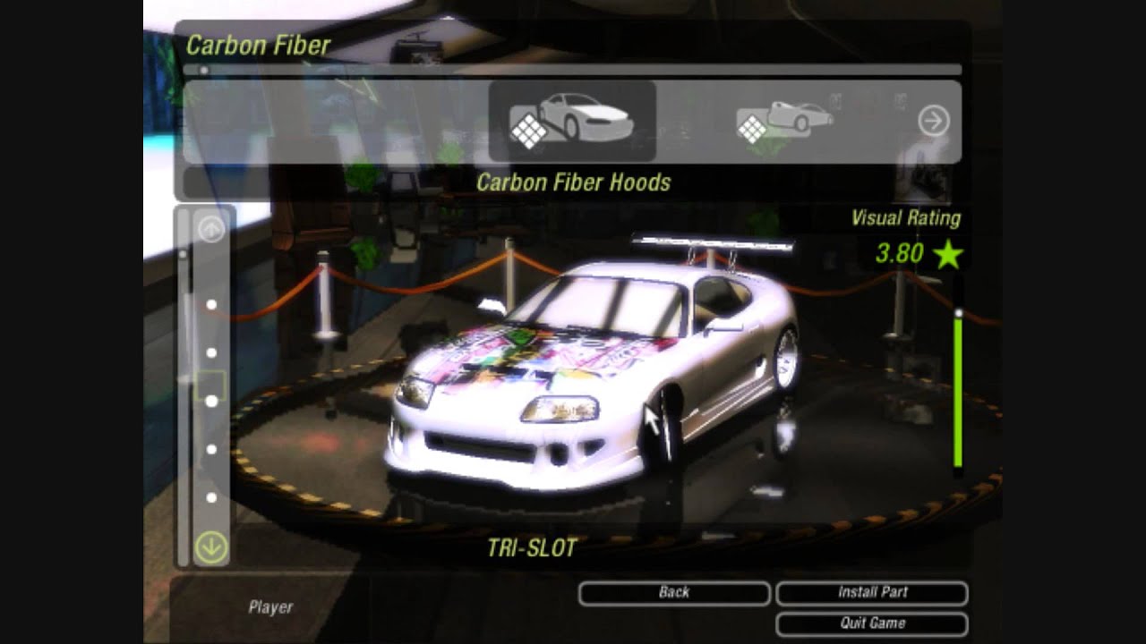 NFSU2 Supra Customization - YouTube