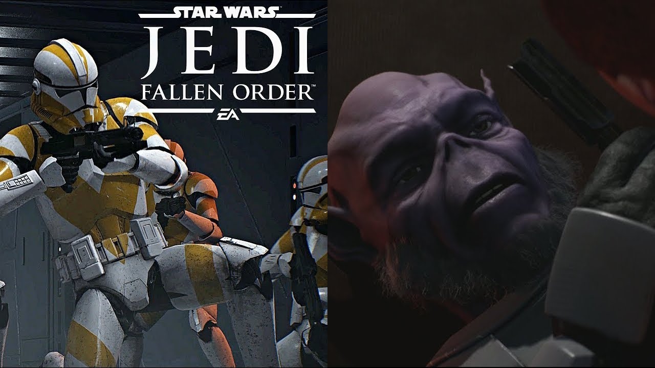 Execute Order 66 Scene. Plus Jaro Tapal Death Scene - Star Wars Jedi ...