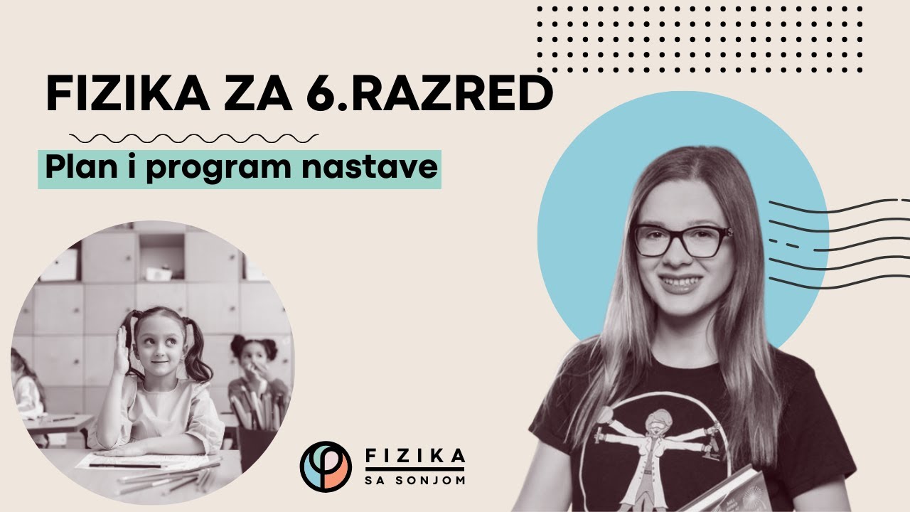 Fizika za 6.razred I Uvod I Plan i program nastave - YouTube