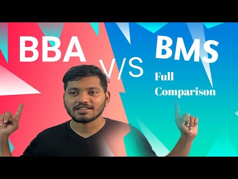 BBA V/S BMS || Which is the best Career option |For Commerce |full ...