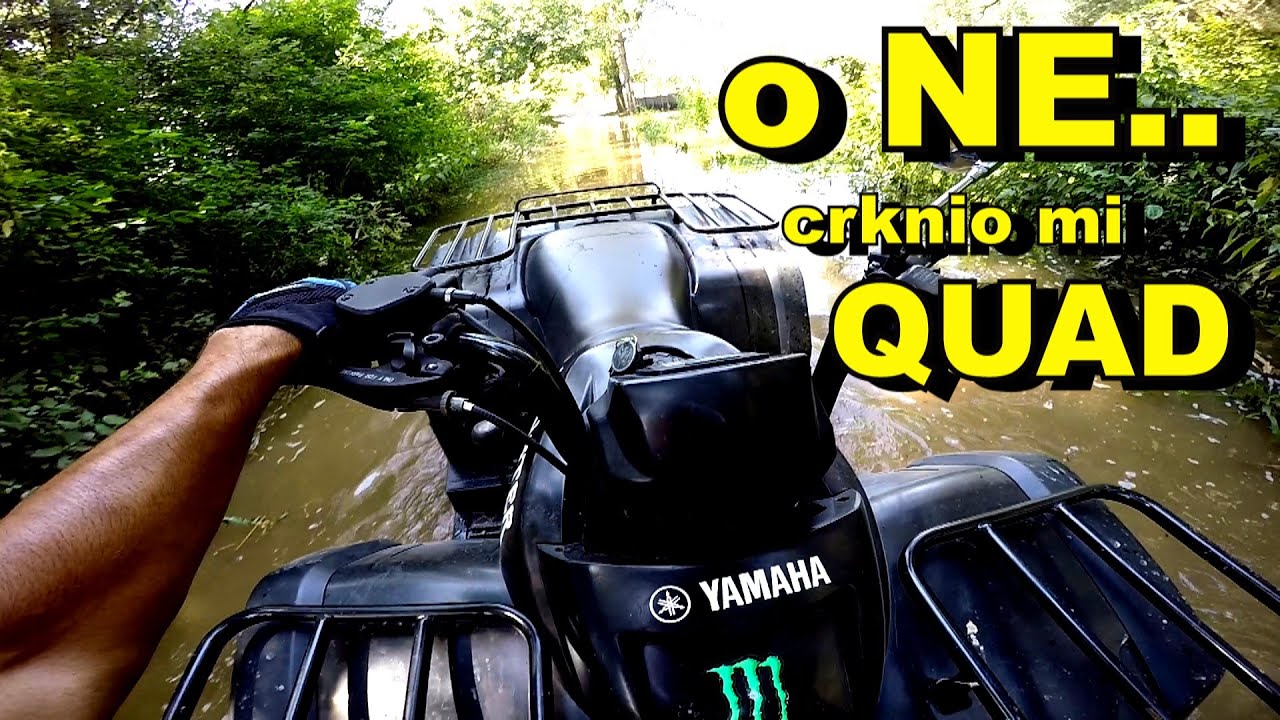 Keeway 300 GTX 4x4 / KOLIKO DUBOKO U VODU MOŽE KINESKI QUAD ?! - YouTube