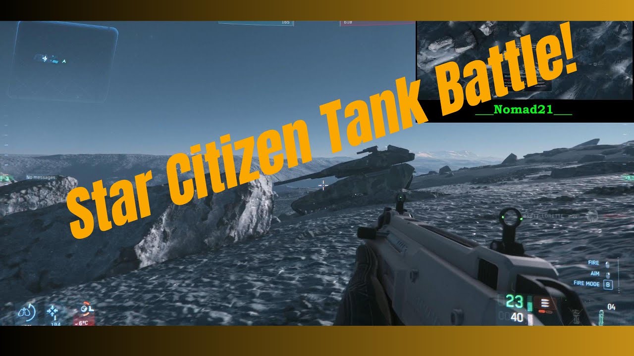 Star Citizen -Team Tank Battle - YouTube