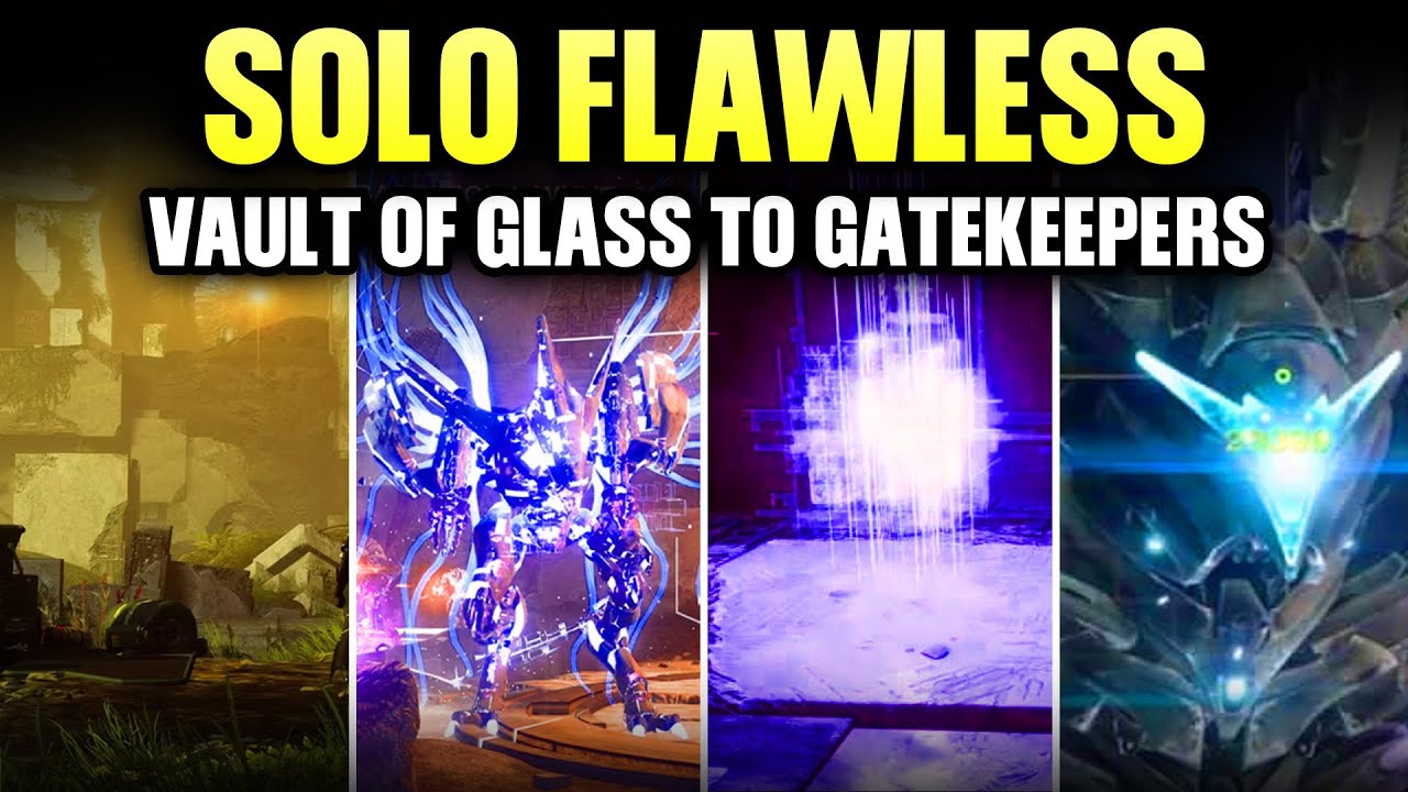 Solo Flawless Vault of Glass up to Gatekeepers (Warlock) - Destiny 2 ...