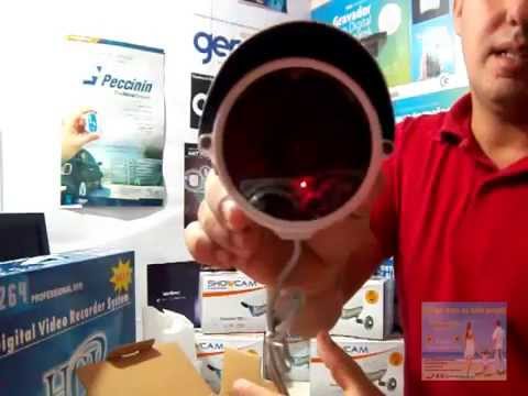 Instalação das cameras Showcam