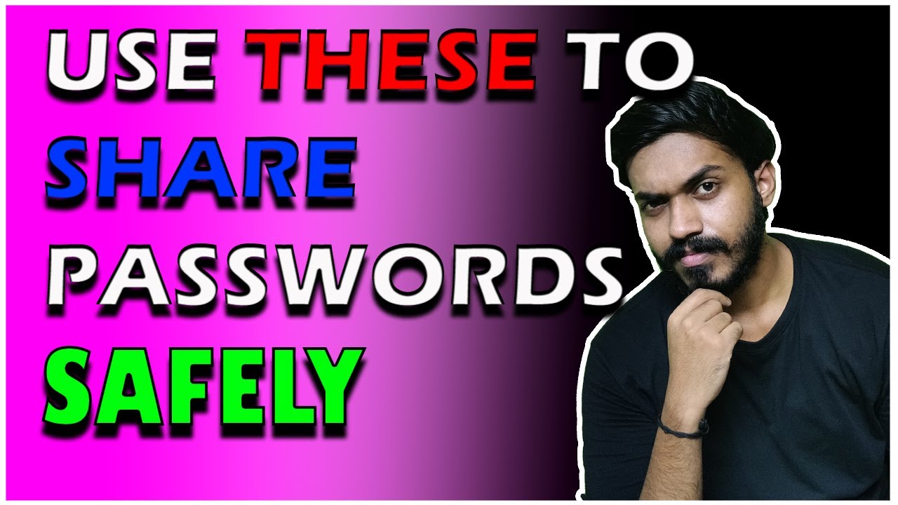 How to Share passwords Securely | Sharing passwords using Open source ...