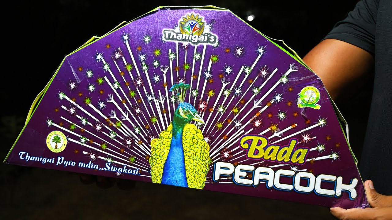 BADA PEACOCK FOUNTAIN | MODERN CRACKERS | DIWALI NIGHT CRACKERS ...