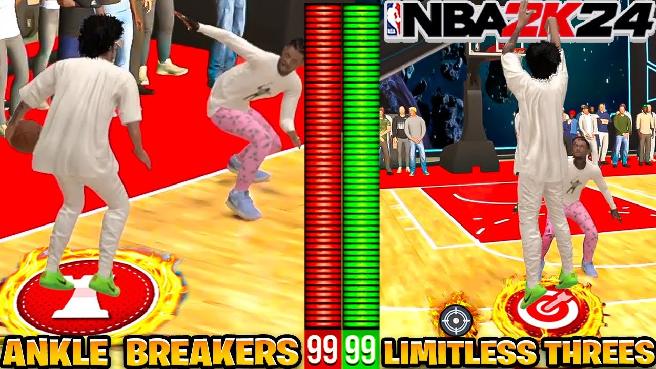 THE BEST RANKED COMP GUARD BUILD IN NBA 2K24! THIS DEMIGOD DOMINATES ...