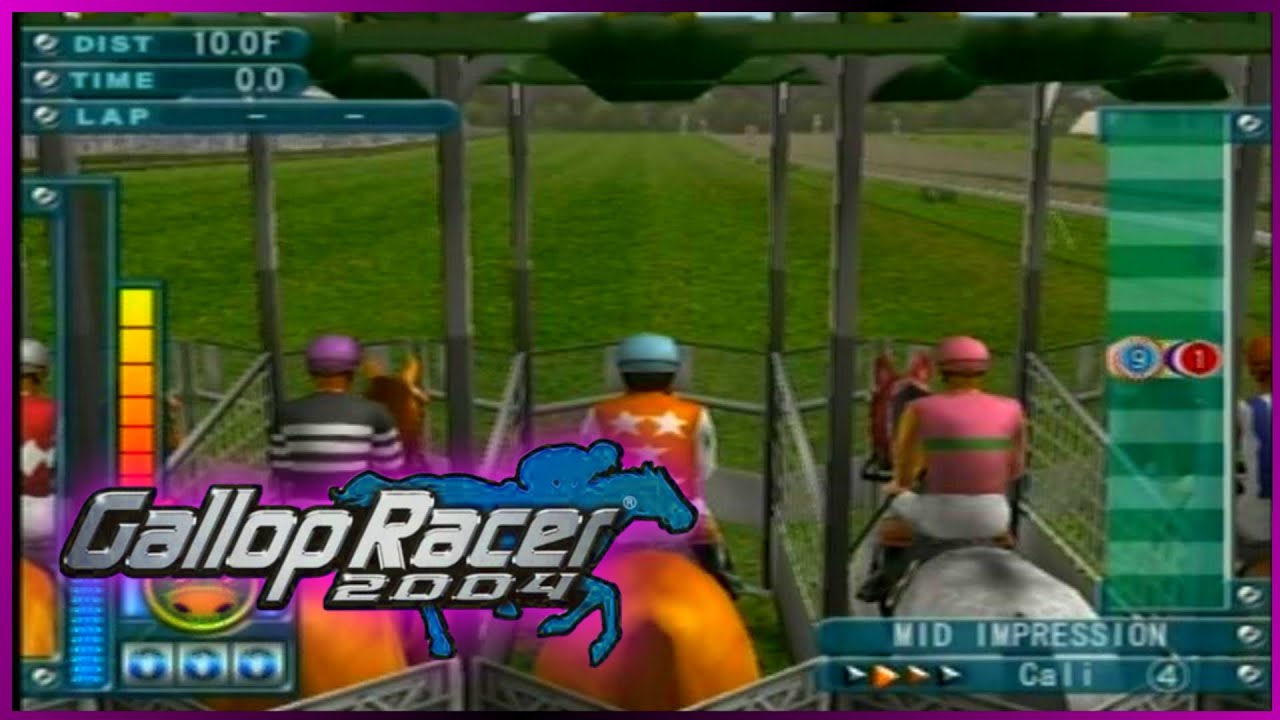 Playing Hard Mode In Champion Horse Racing Gallop Racer 2004 [PS2] Day ...