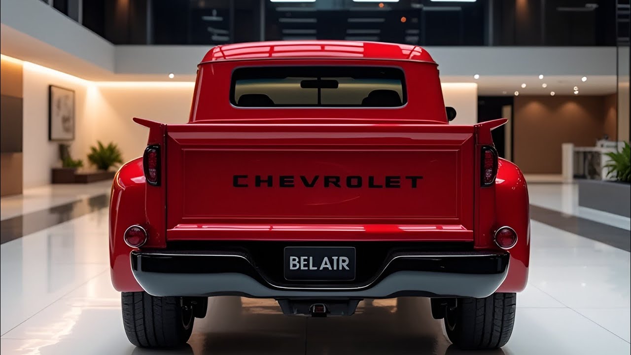 2025 Chevrolet Bel Air Vintage Pickup – A Perfect Blend of Classic ...