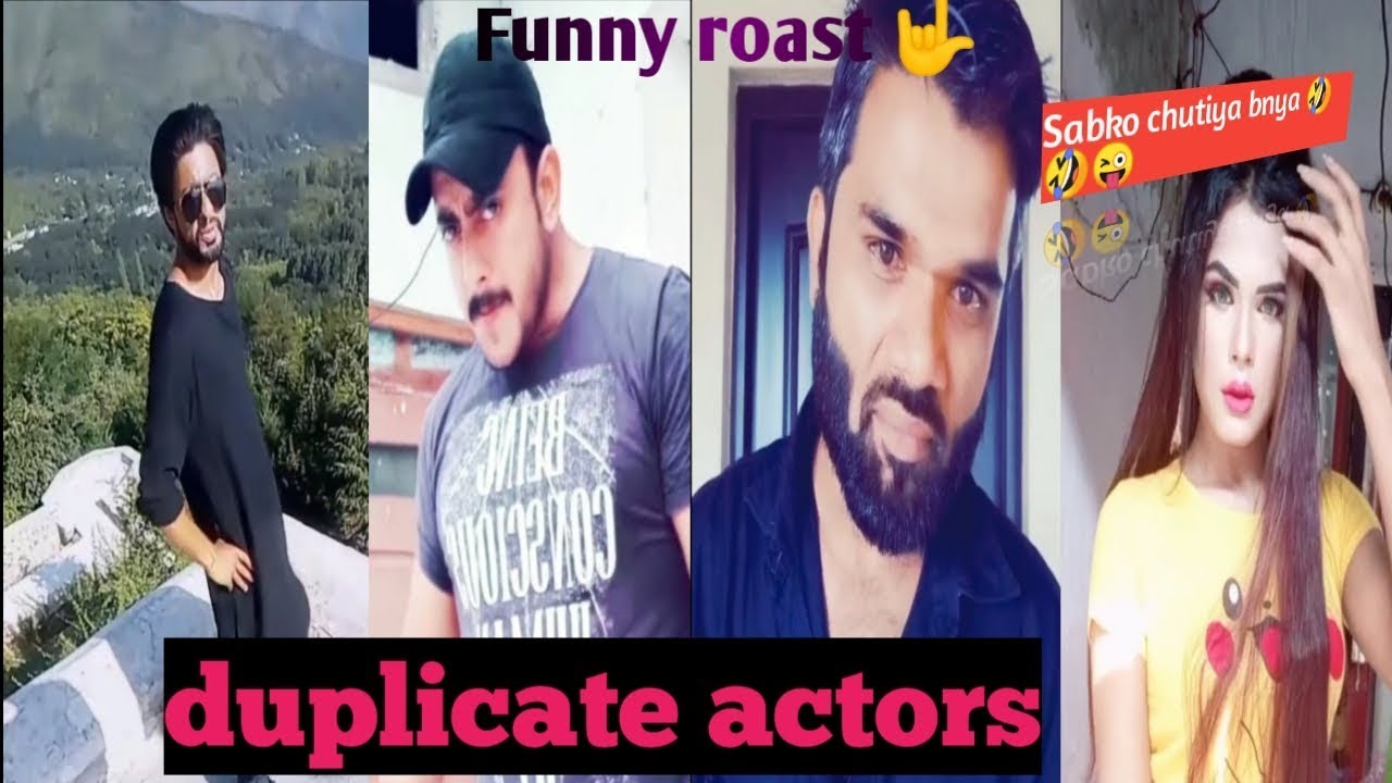 Duplicate Bollywood actor | funny roast by SG lifestyle | funny 2k19 ...