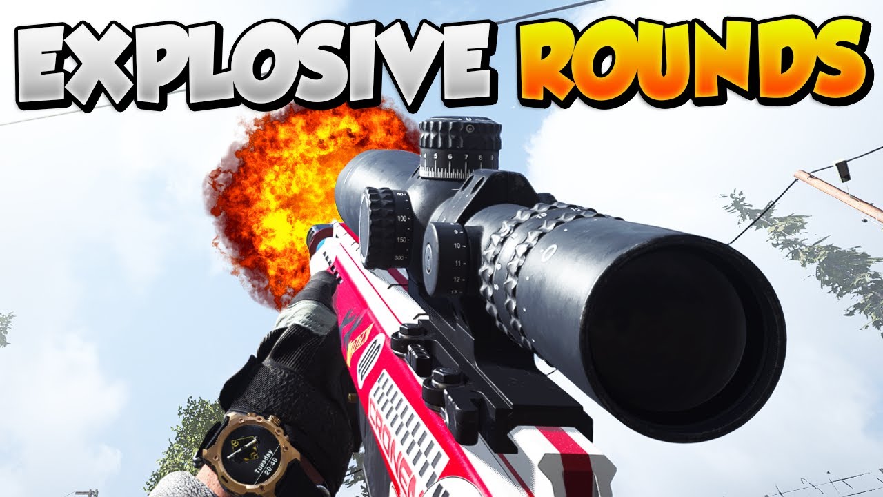 the NEW RYTEC AMR SNIPER has EXPLOSIVE ROUNDS... (BARRET .50 CAL in ...