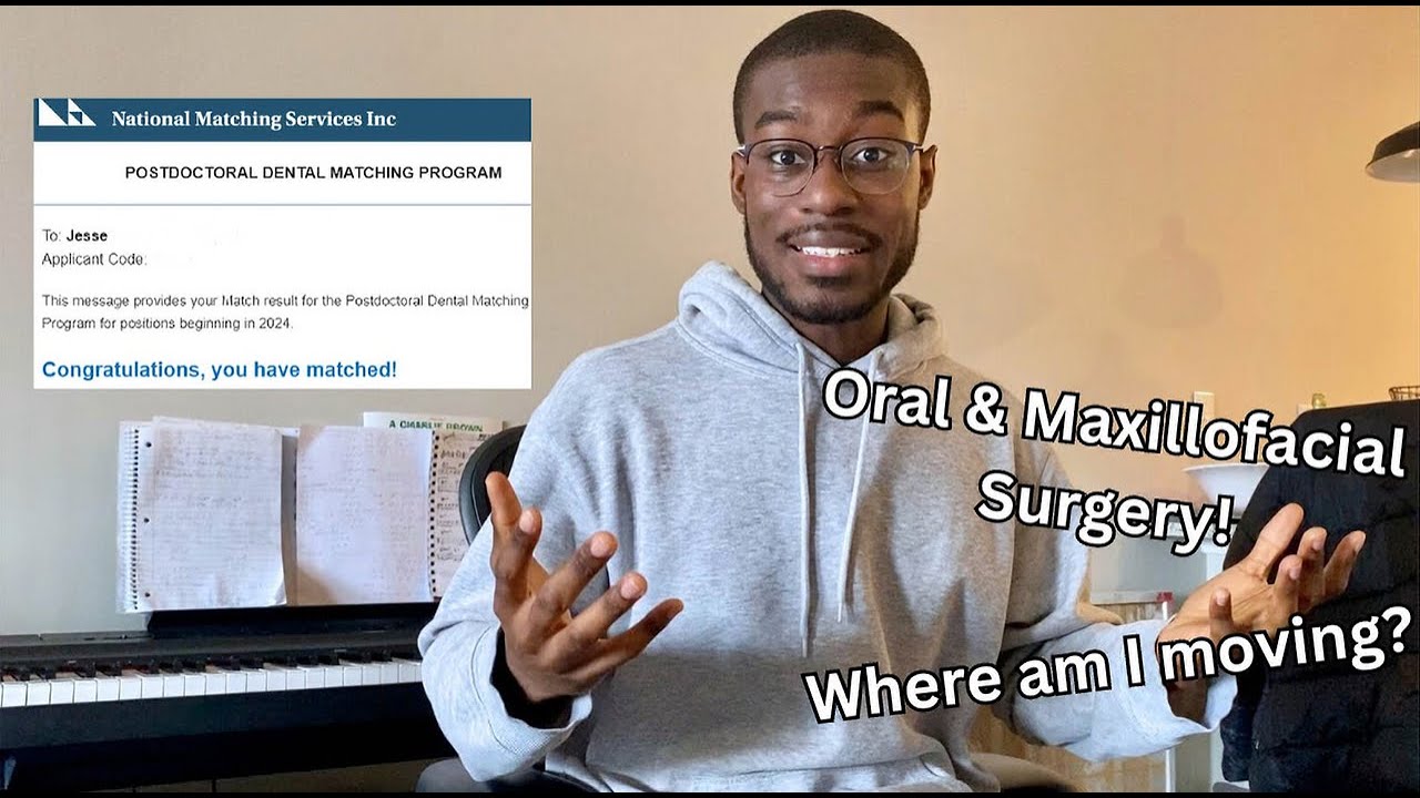 I Matched!!!! - Reflection from a future Oral & Maxillofacial Surgery ...
