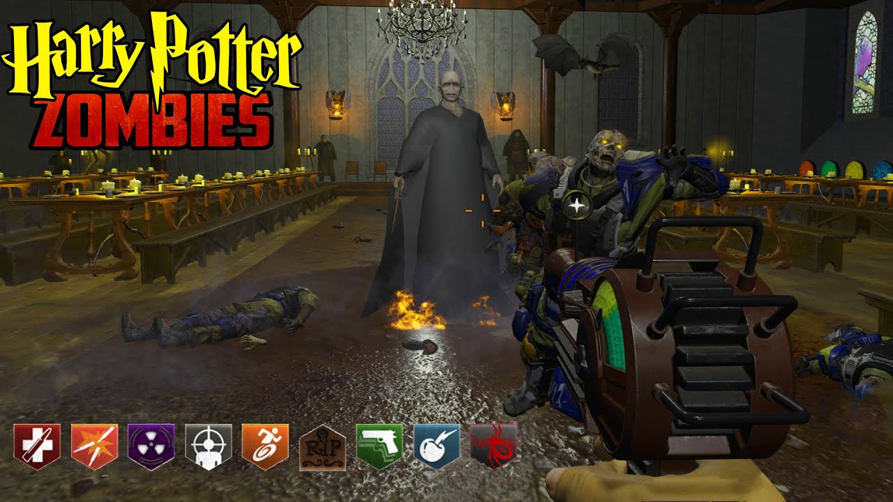 HARRY POTTER GREAT HALL (Call of Duty Zombies Mod) - YouTube