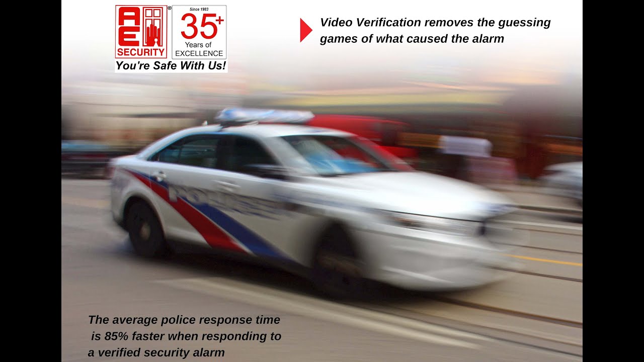 AE Security Video Alarm Verification - YouTube