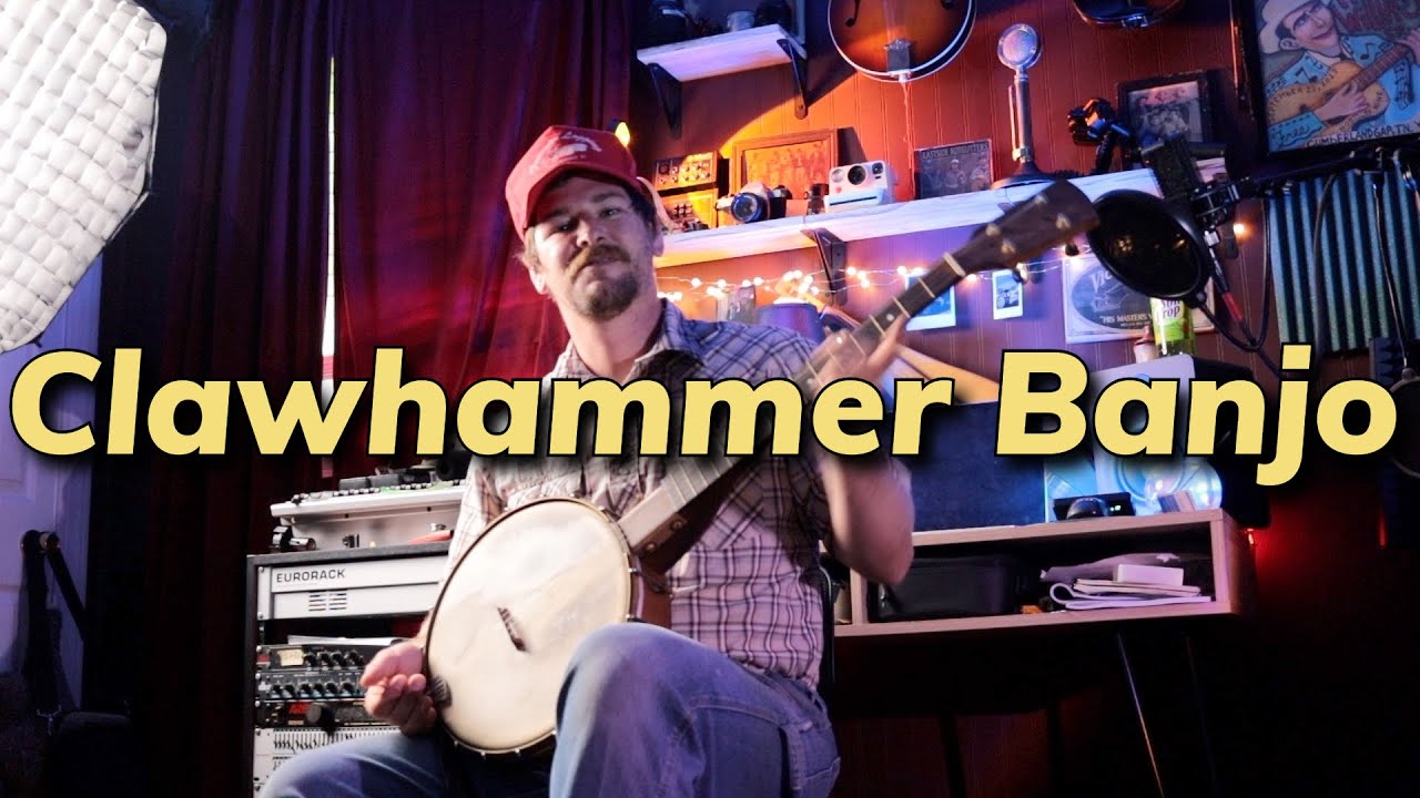 How To Play Clawhammer - Banjo Lesson - YouTube